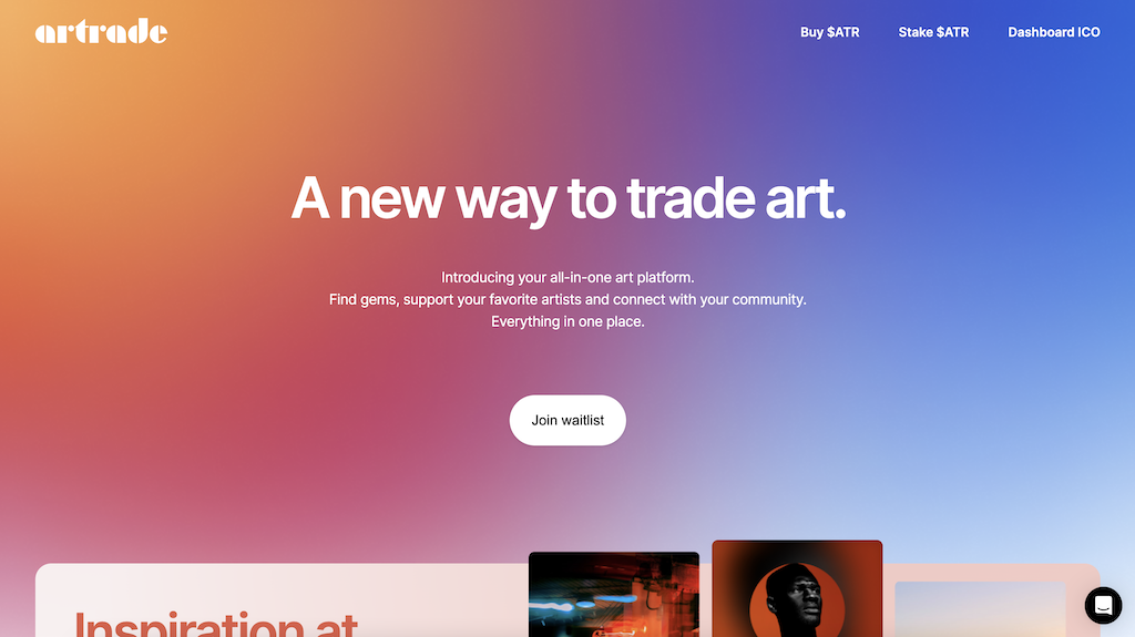 Artrade - A new way to trade art